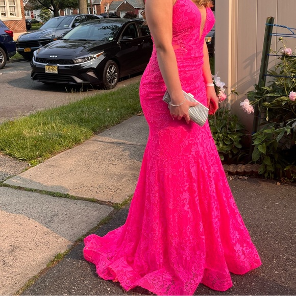 Dresses | Hot Pink Prom Dress | Poshmark